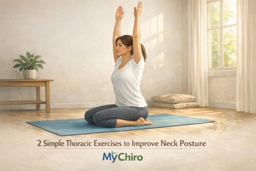 2 Simple Thoracic Exercises to Improve Neck Posture