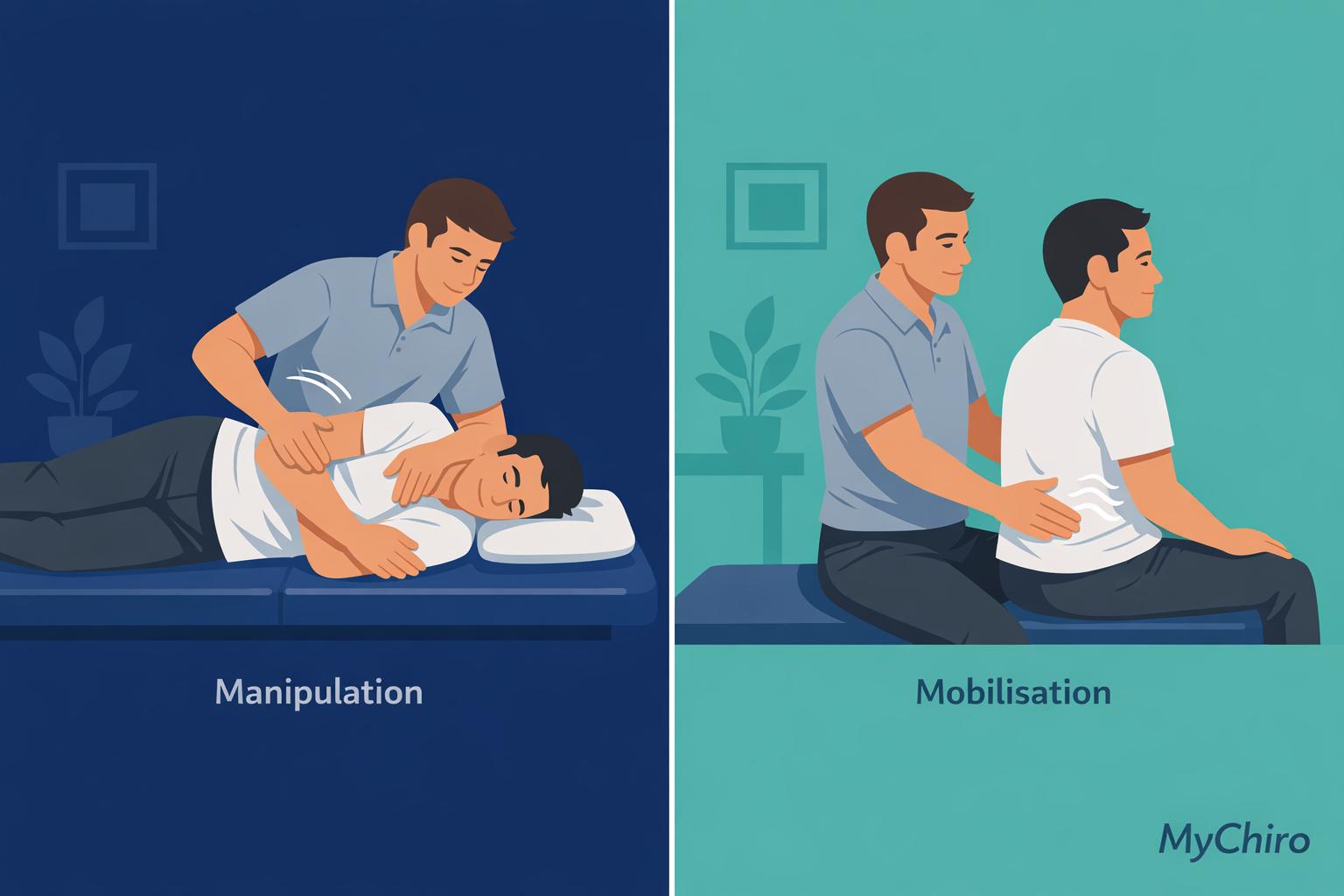 Spinal Manipulation vs Mobilisation Explained